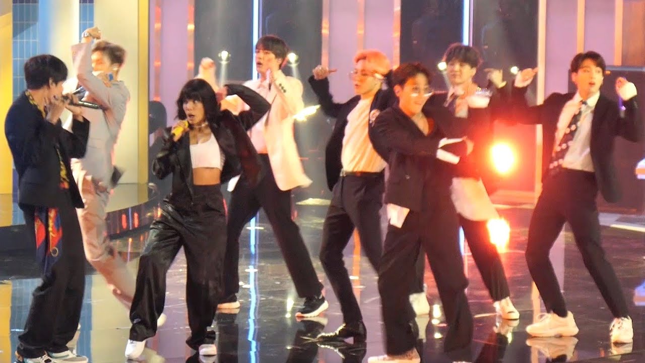 HD 190501 BTS 방탄소년단 Boy with Luv + Halsey @ 2019 BBMAs 빌보드 뮤직 어워드 Live ...