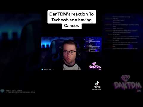 DanTDM reacts to Technoblade getting cancer - YouTube