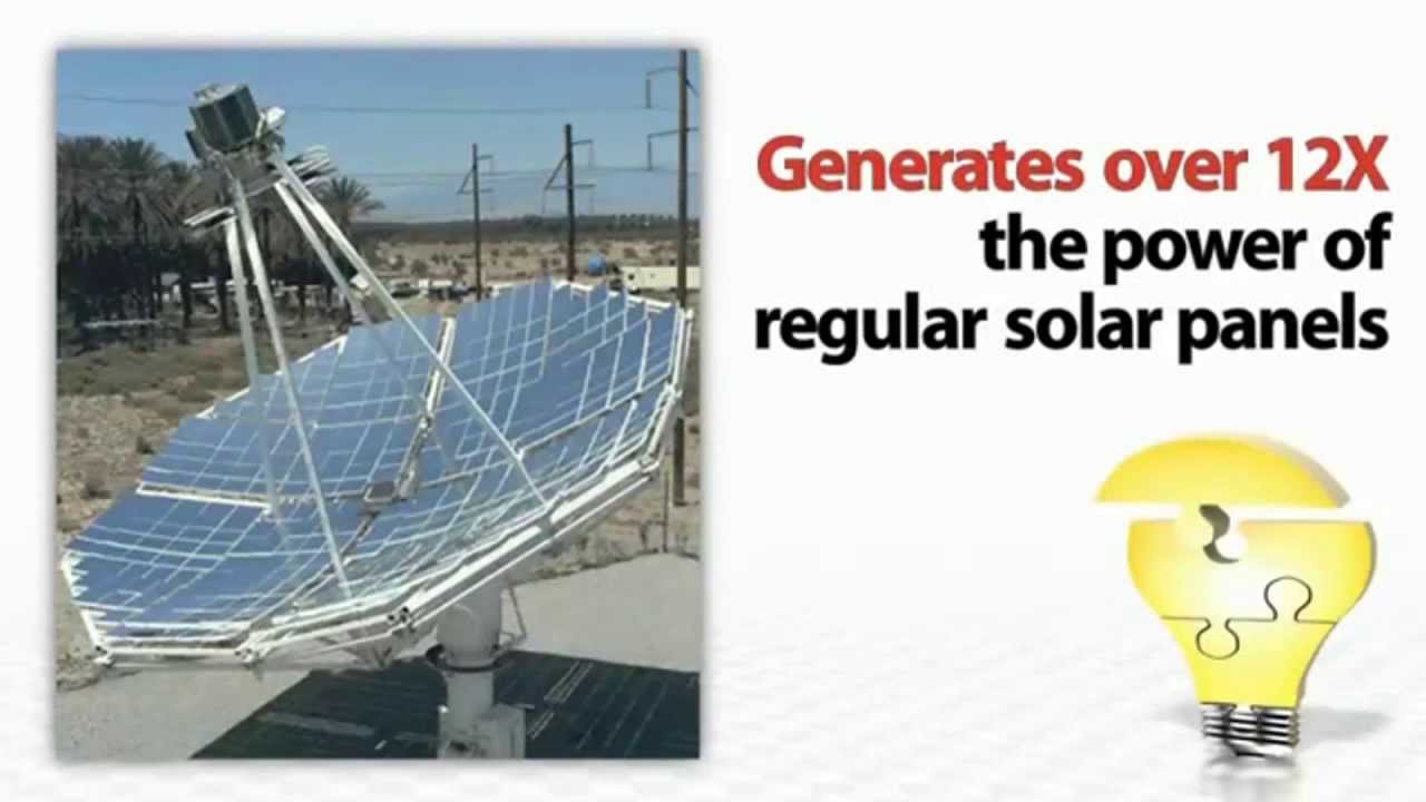 Unlimited Solar Power Plant, Solar Stirling Generator for Clean ...