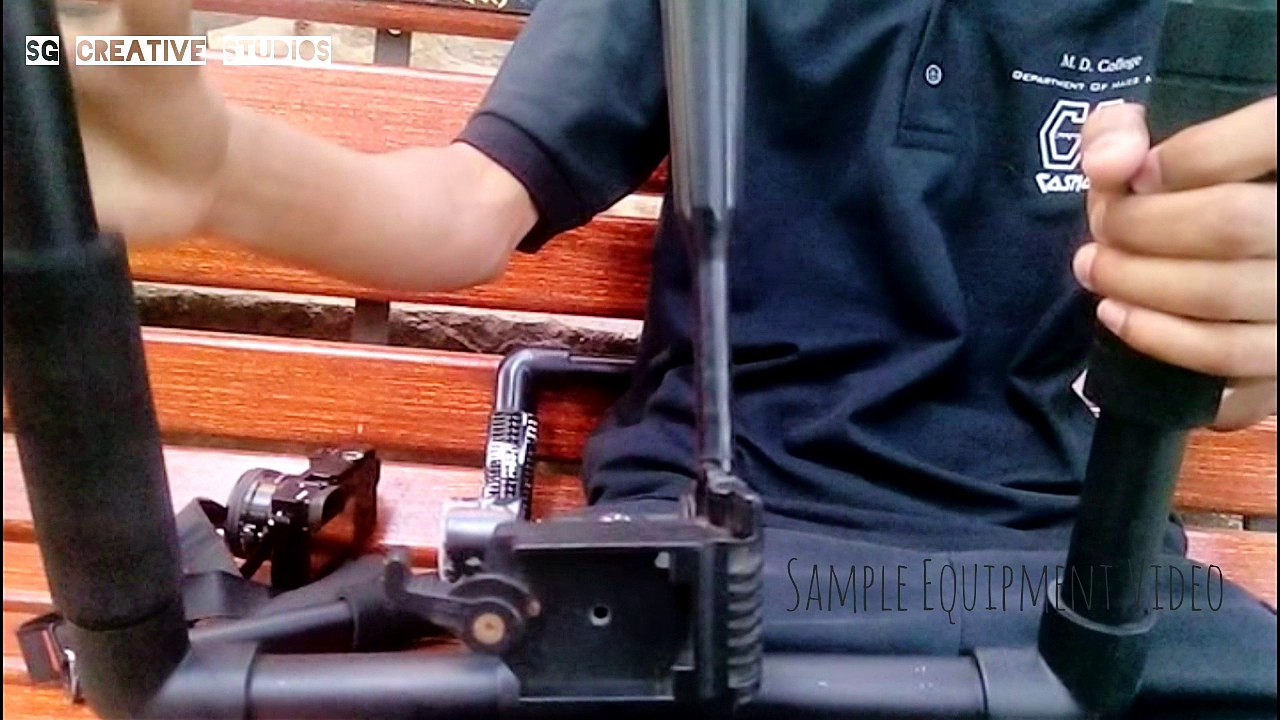 Homemade PVC Camera Stabilizer Tests - YouTube