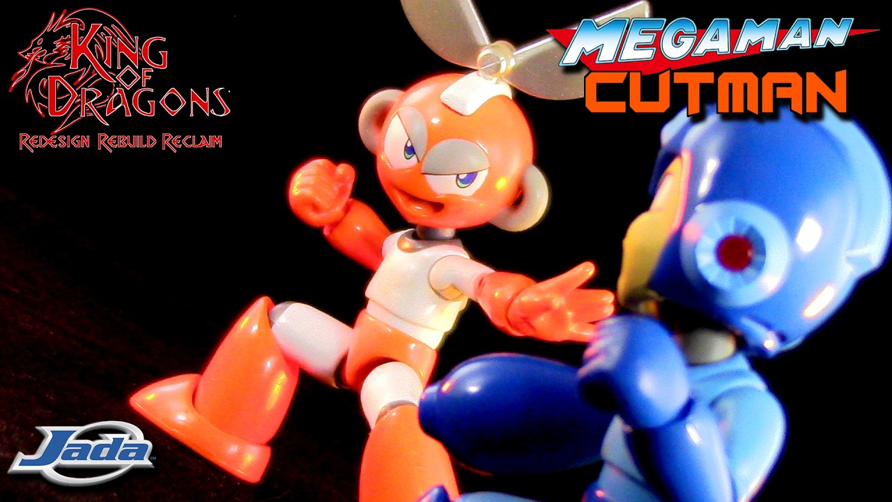 Jada Toys: Mega Man Series | Cut Man Review - YouTube