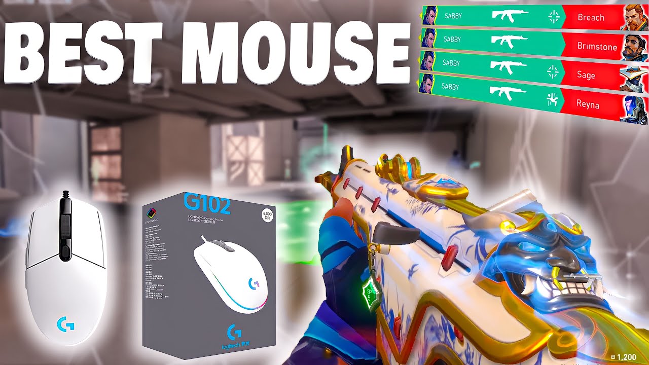 So I Tried Logitech G102 Light Sync Gaming Wired Mouse | VALORANT - YouTube