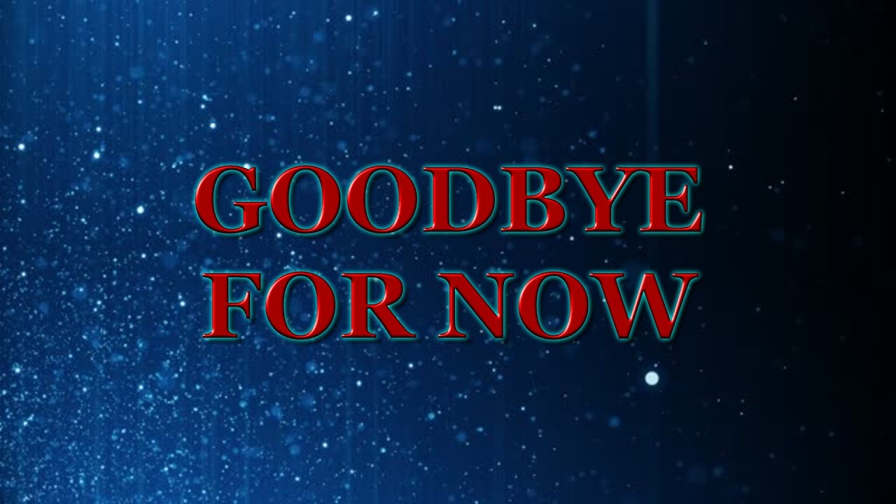 I'm Leaving for a While - YouTube