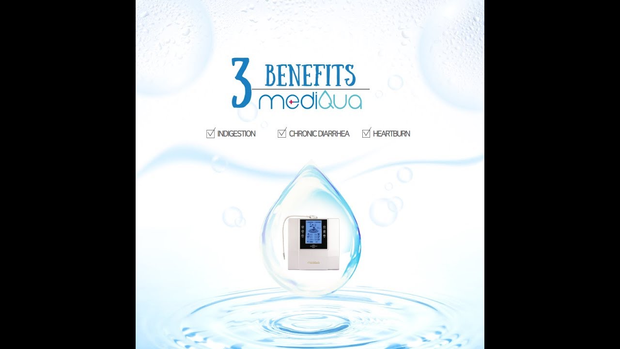 3 Benefits of MEDIQUA ALKALIN WATER - YouTube