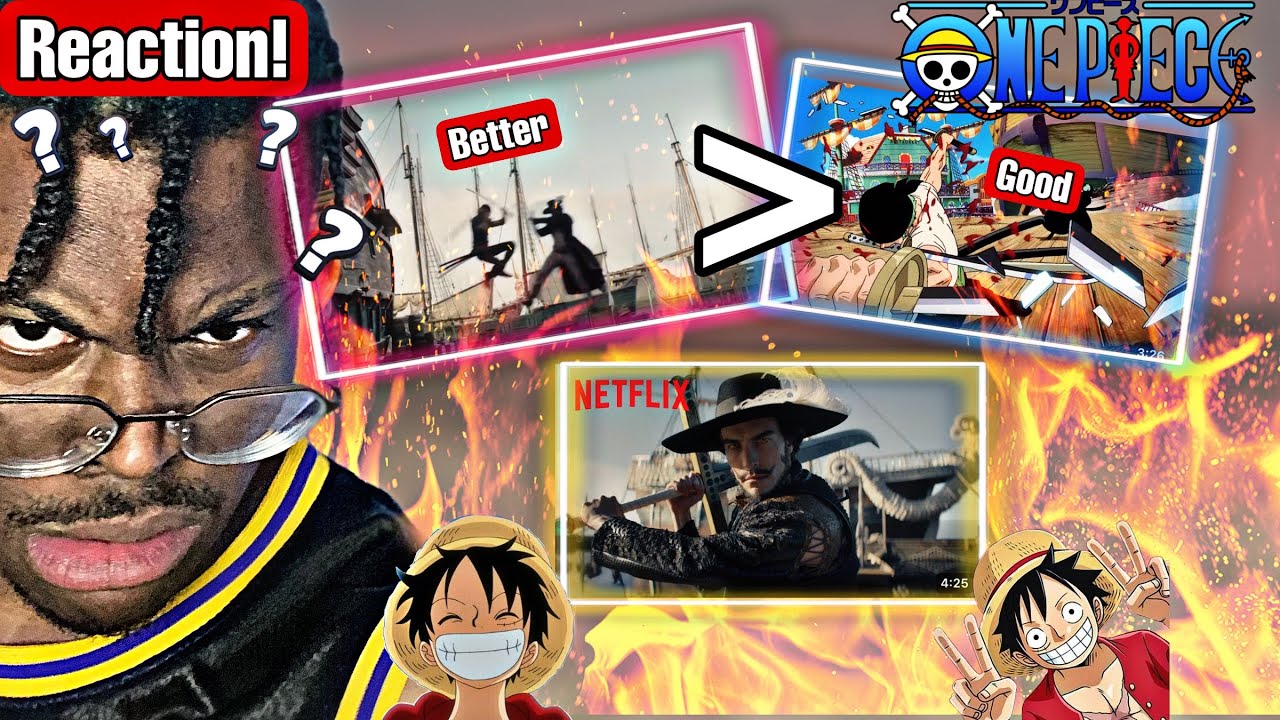 Reacting To Zoro Vs Mihawk Live Action Fight & Zoro Vs Mihawk Anime ...