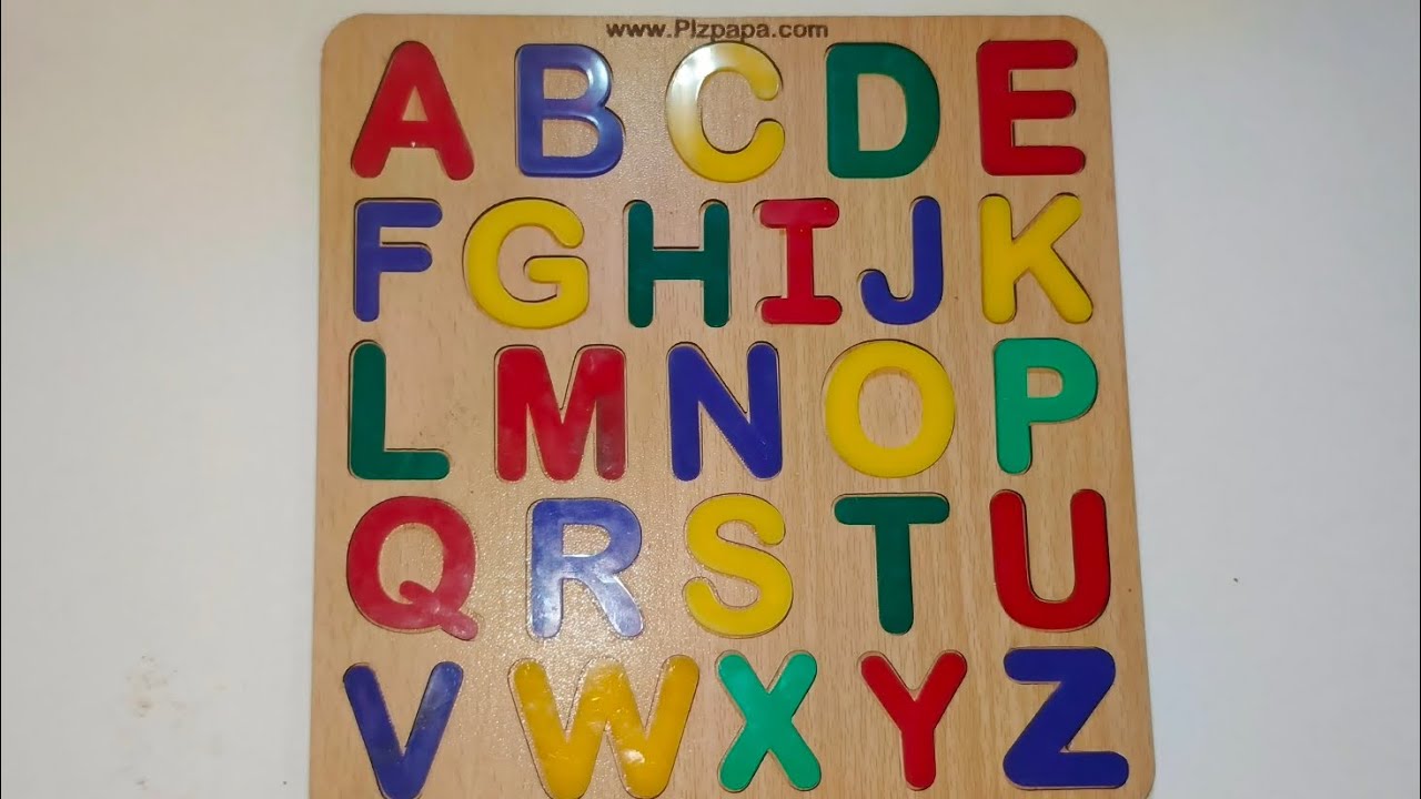 ABC PUZZLE||LEARN ALPHABET IN MINUTES WITH FUN PUZZLE - YouTube