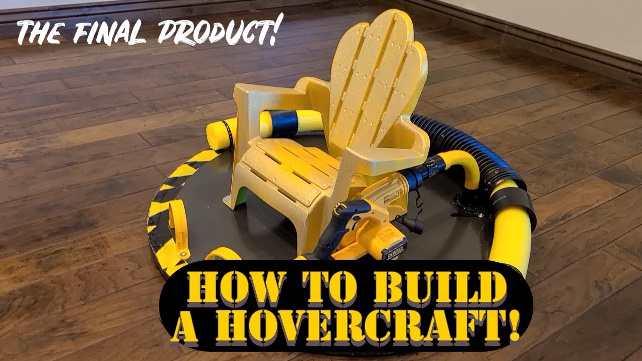 Building a Hovercraft - Easy Kids Science Experiments - E28 | Kids Newz ...