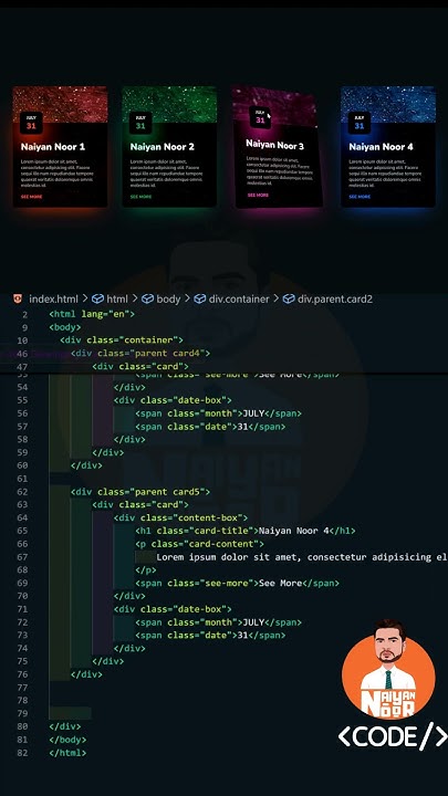 3d Card Build Stunning Layouts Fast With This Css Trick Naiyannoor Codeprojects Python