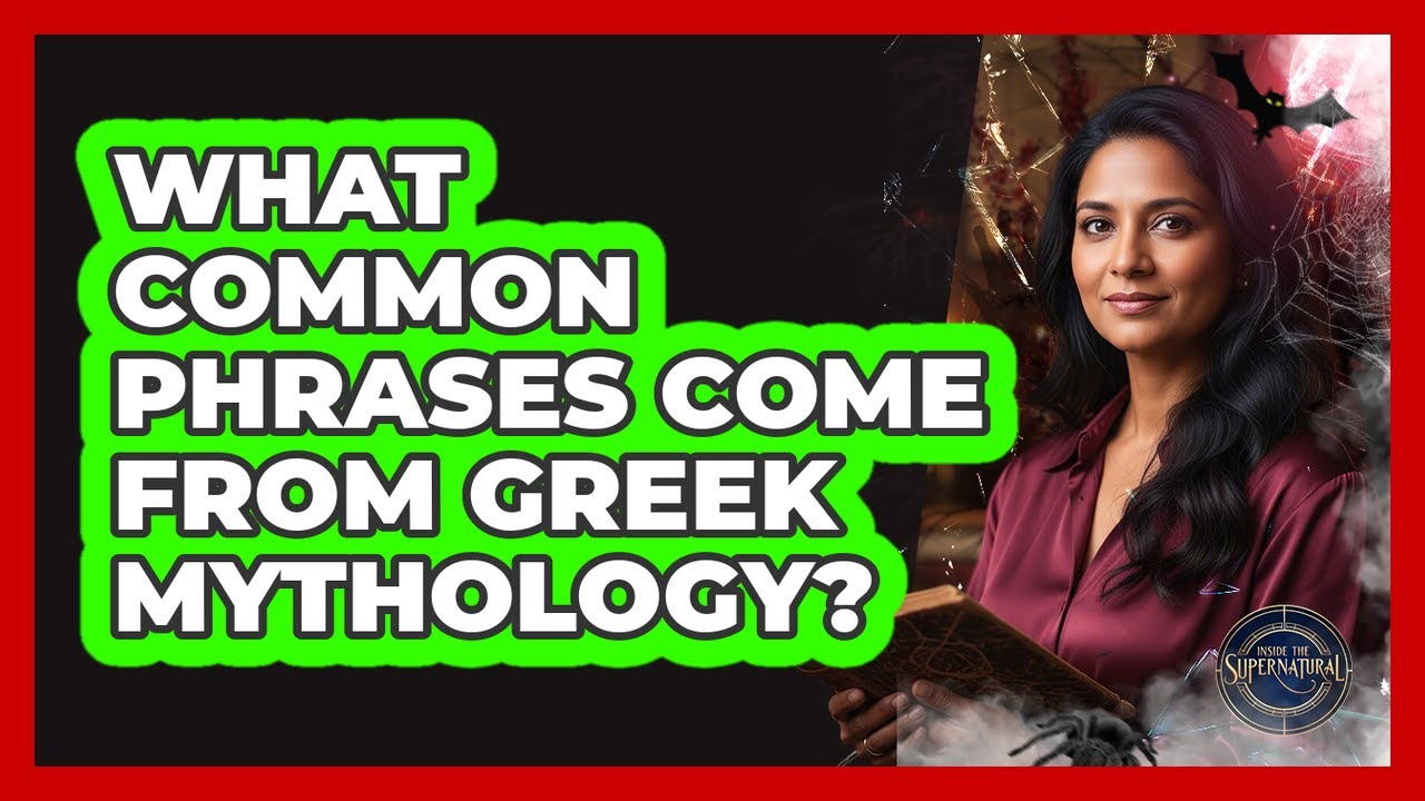 What Common Phrases Come From Greek Mythology? - YouTube
