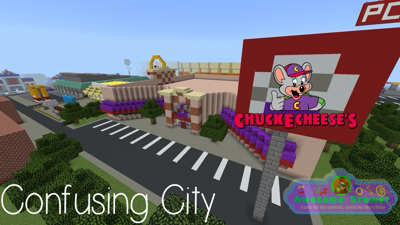 Minecraft Showcase 7: Alpha Beta Mix Chuck E Cheese’s - YouTube