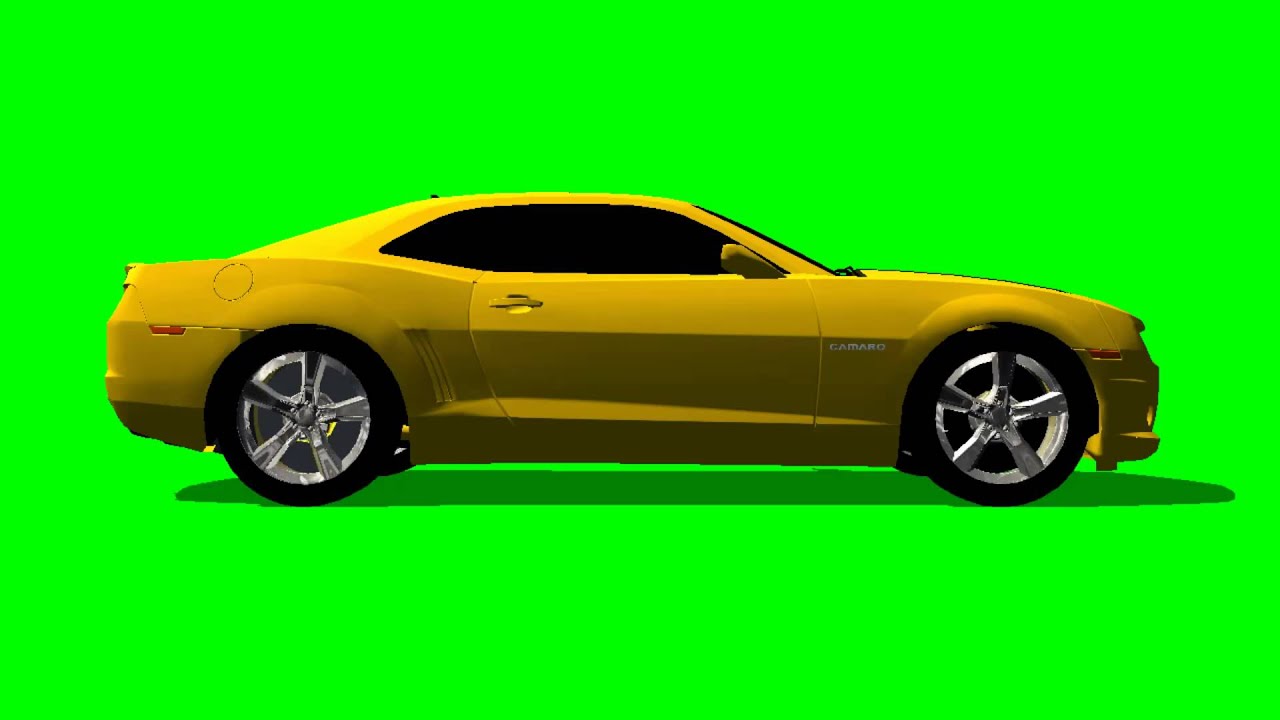 Transformers Bumblebee - green screen effects - free use - YouTube