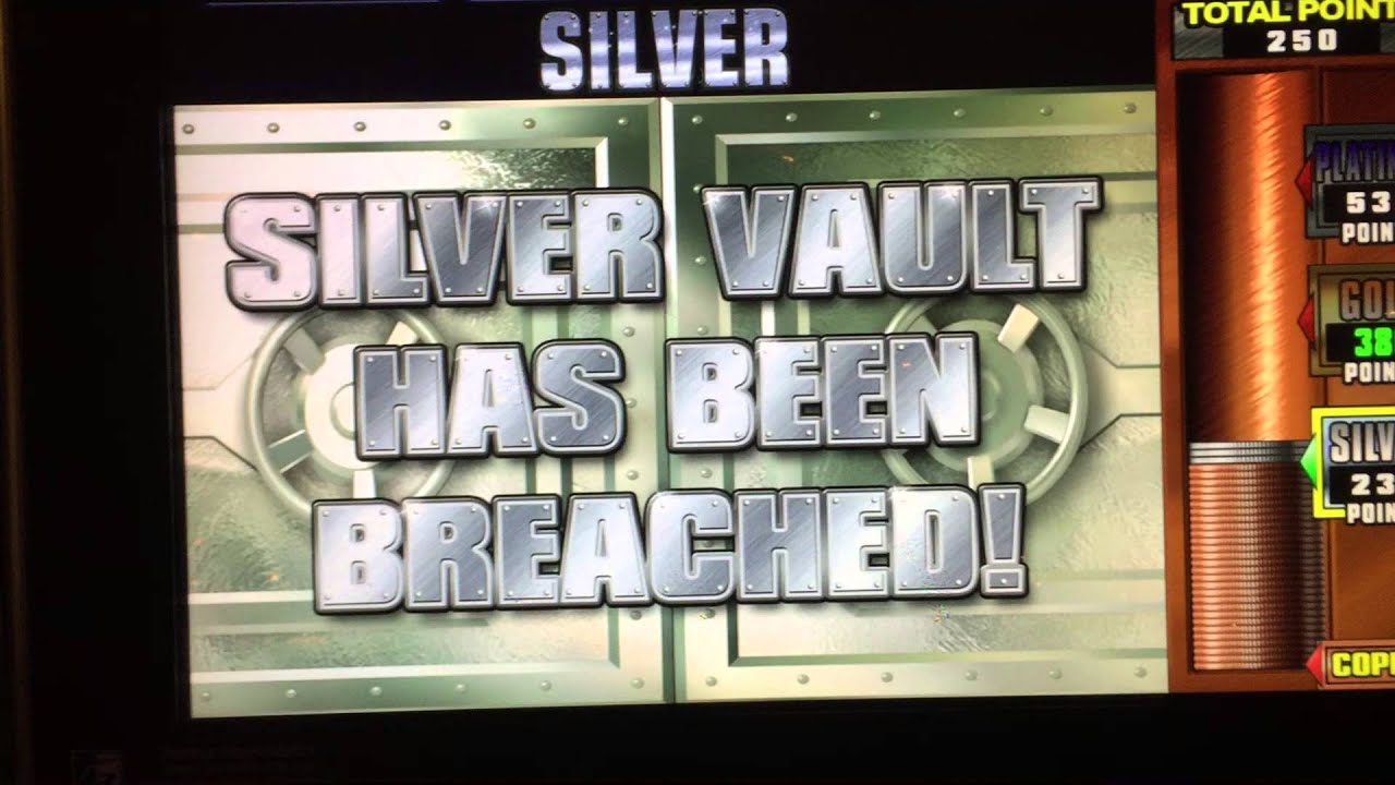 Fort Knox progressive feature slot machine bonus win by IGT BIG WIN ...