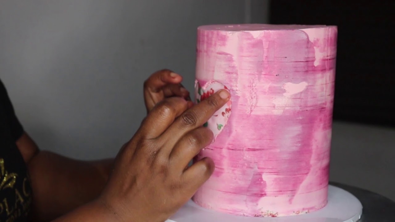 How To Add Wafer Paper To A Cake cake Decorating Ideas YouTube how-to-add-wafer-paper-to-a-cake-cake-decorating-ideas-youtube