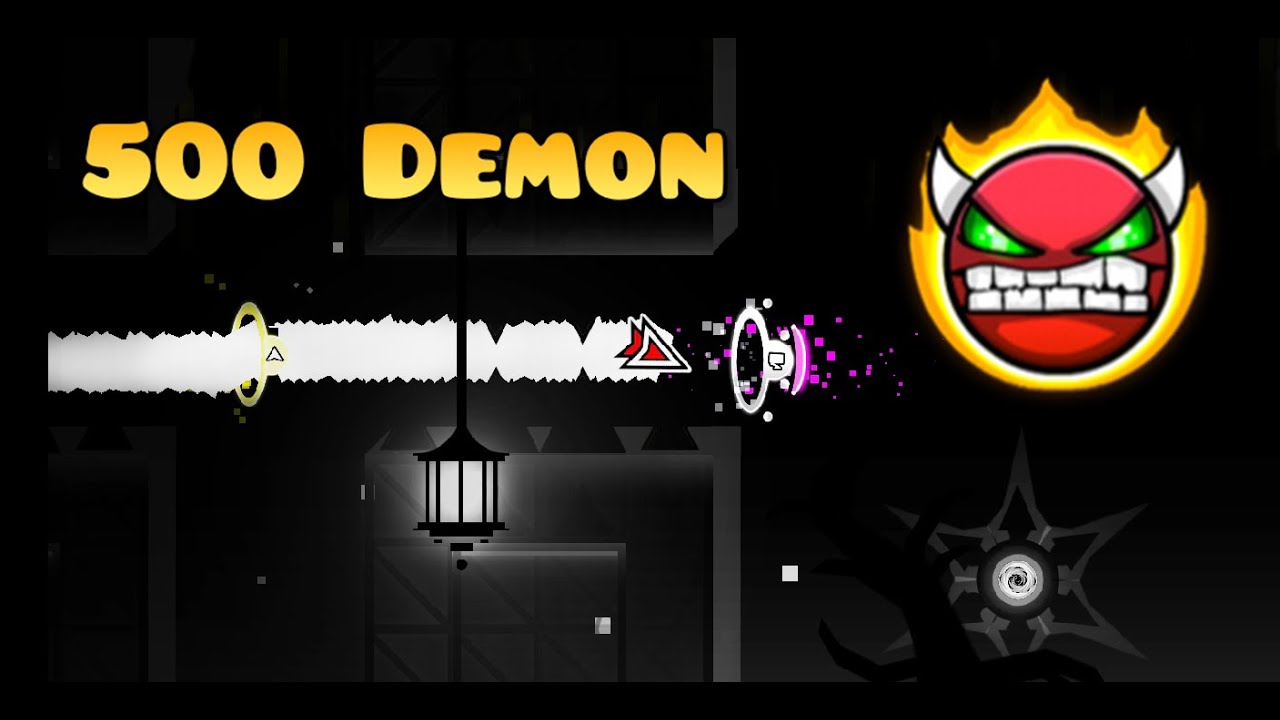 500 Demon in Geometry Dash - YouTube