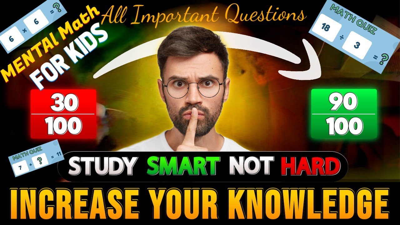 Mental maths Quiz for kids | smart study Maths Quiz for Kids ...