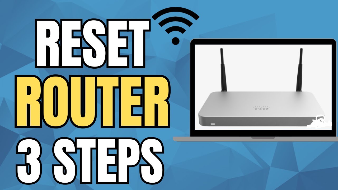 How To Reset A Router In 3 Easy Steps (Updated Guide) - YouTube