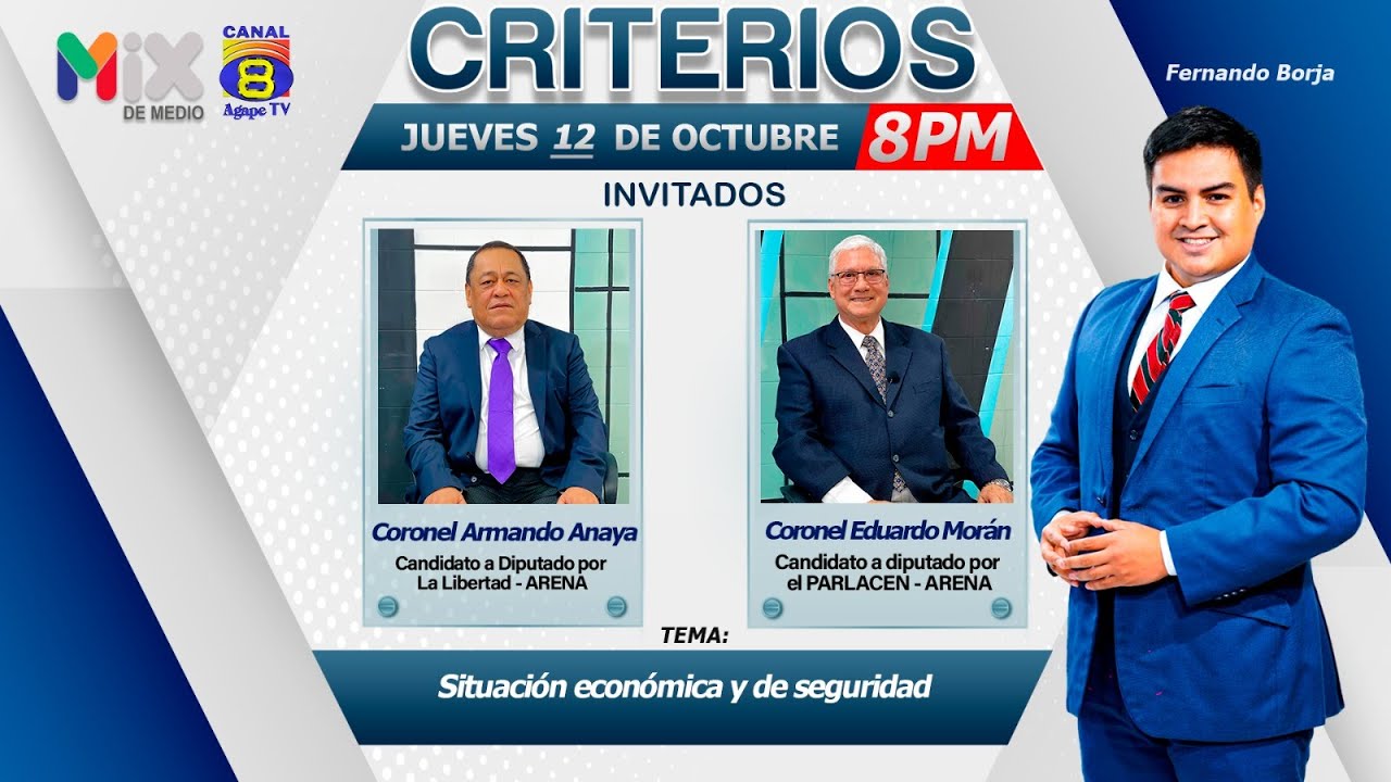 𝐄𝐧𝐭𝐫𝐞𝐯𝐢𝐬𝐭𝐚 #𝐂𝐫𝐢𝐭𝐞𝐫𝐢𝐨𝐬 | Coronel Eduardo Morán - Coronel Armando Anaya ...