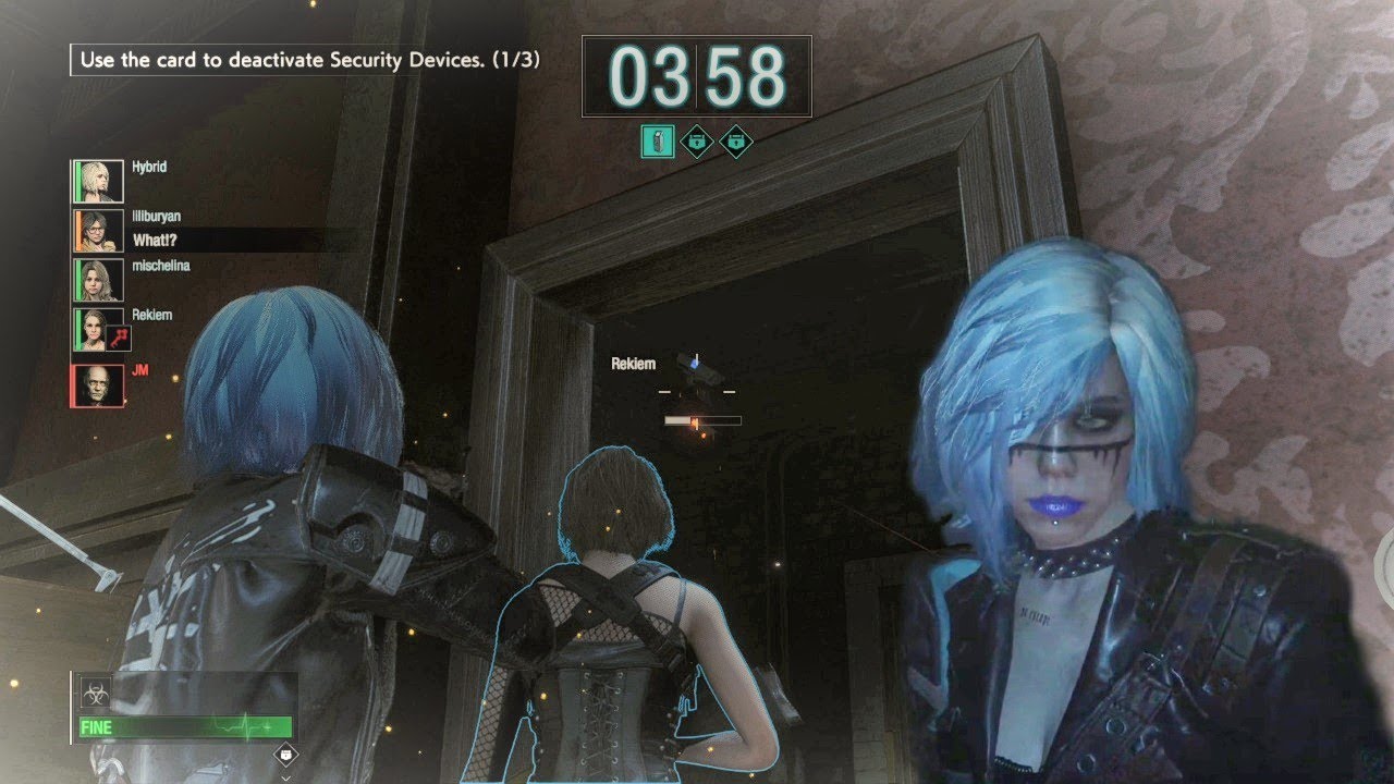Resident Evil REsistance - January Van Sant [ Anti-Armament X guns and ...
