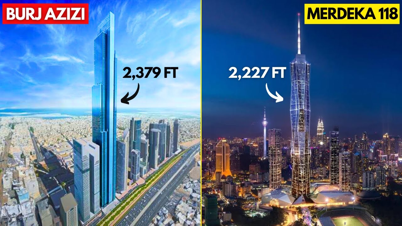 Burj Azizi: Dubai’s Next SUPERTALL SKYSCRAPER That Will Rival Malaysia ...
