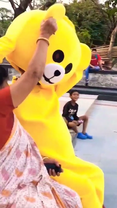 Teddy Bear Fanny Pranks 🫢with Public🔥 Prank On Cute People 🤣