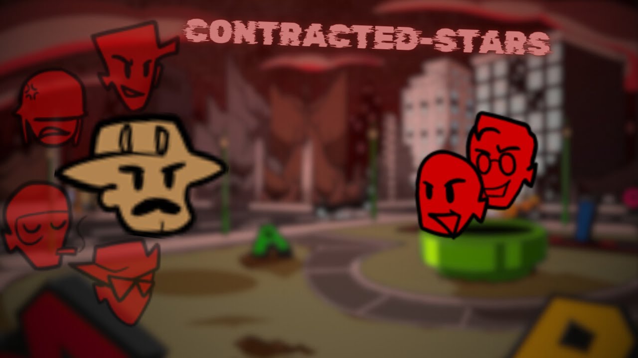 Contracted-stars (All Stars FNF Cover) - YouTube