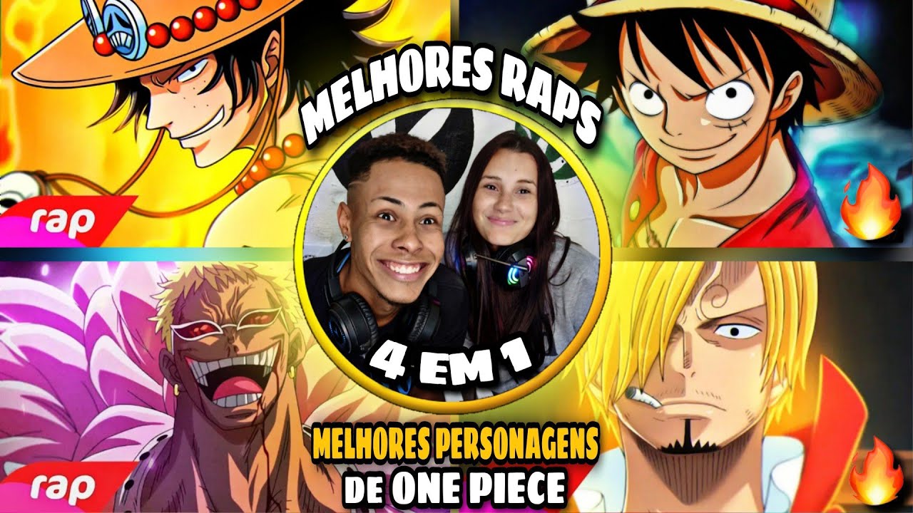 REACT: 4 EM 1 RAP DO LUFFY | RAP DO ACE | RAP DO DOFLAMINGO | RAP DO ...