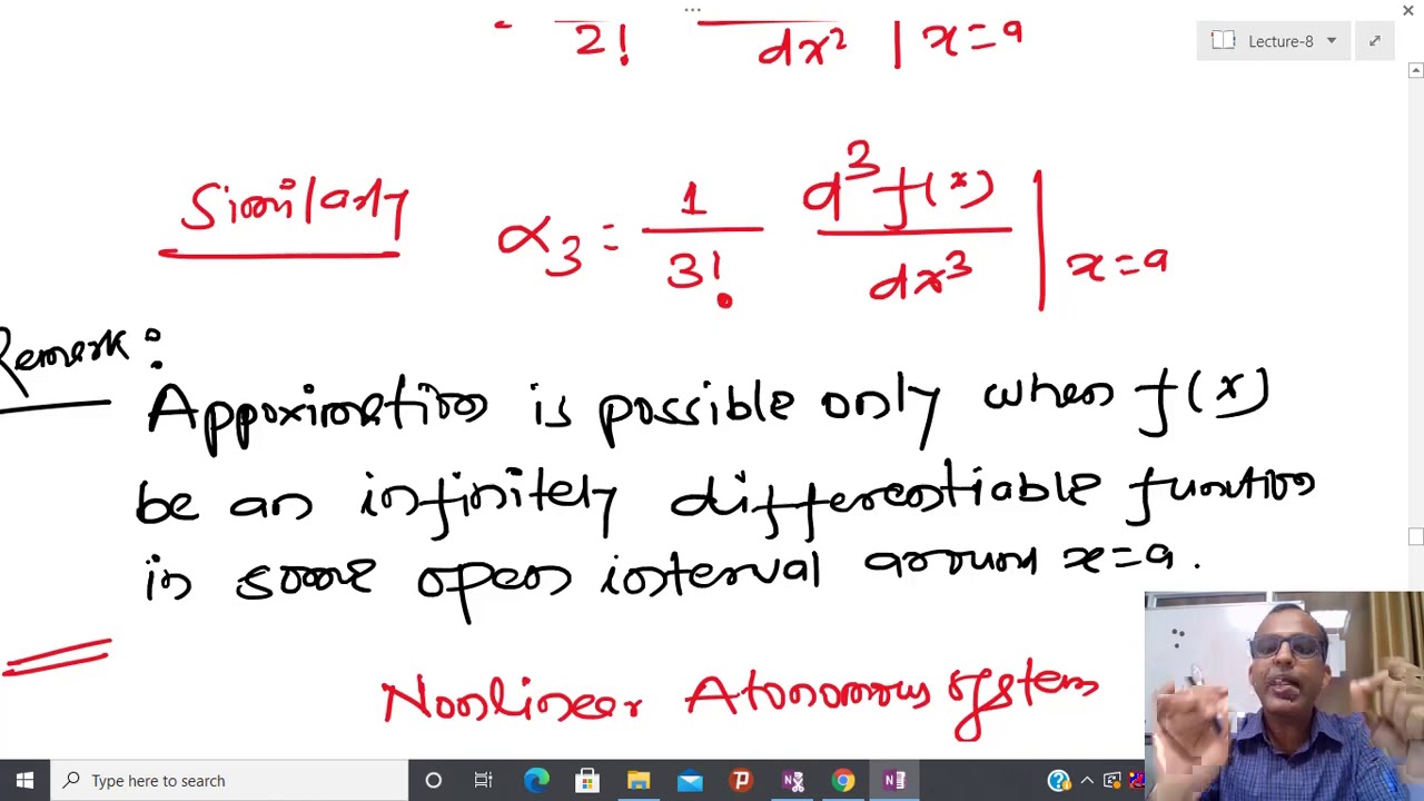 EE-313/561: Lecture-10: Linearization Methods - YouTube