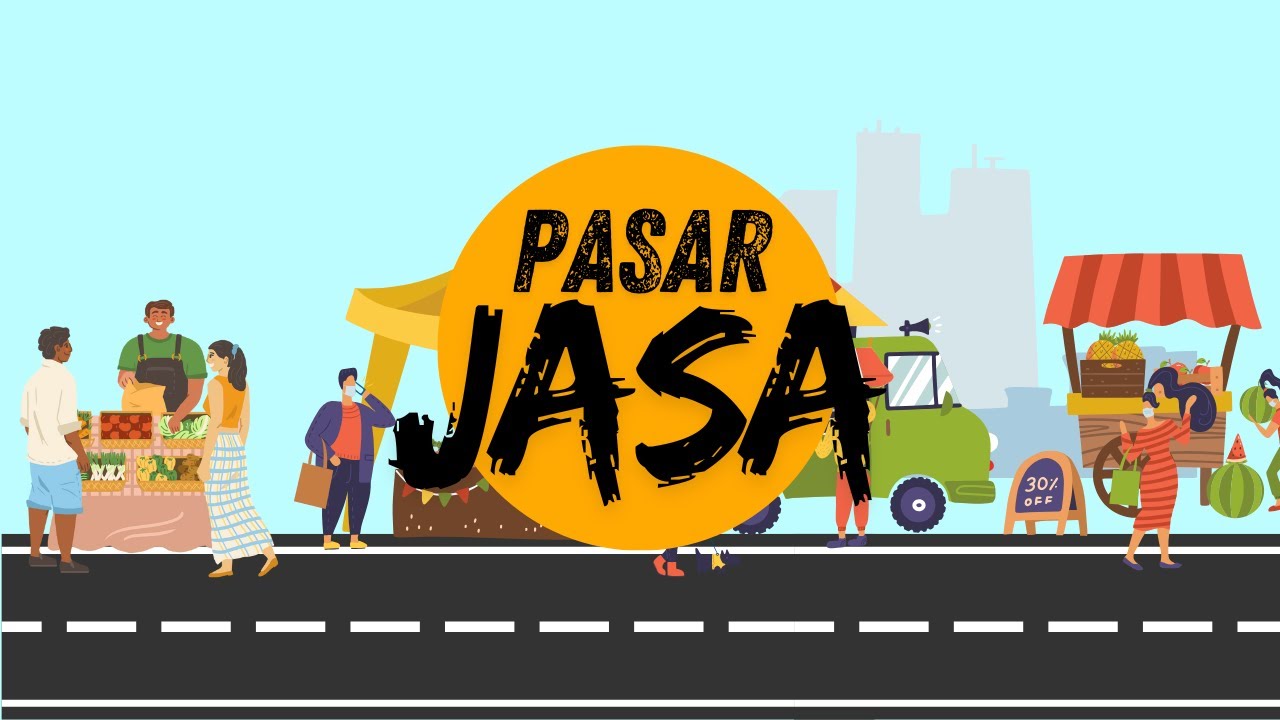 Animasi pasar Jasa: Pasar Intangible - YouTube