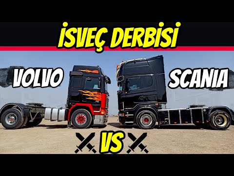 Volvo vs Scania | Kral Hangisi? | Çekicileri ve Şoförleri Kapıştırdık | Volvo F12 vs Scania 164L V8