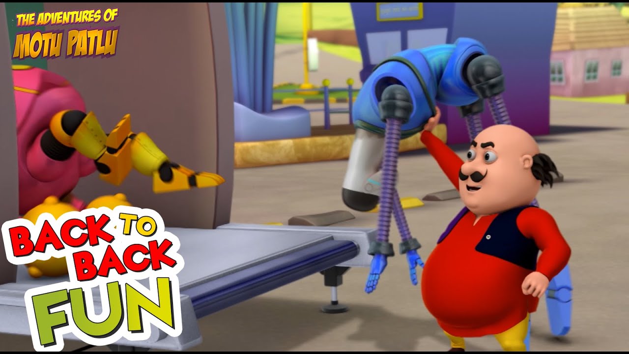 Back To Back Fun | 140 | Motu Patlu Cartoons | S08 | Cartoons For Kids ...