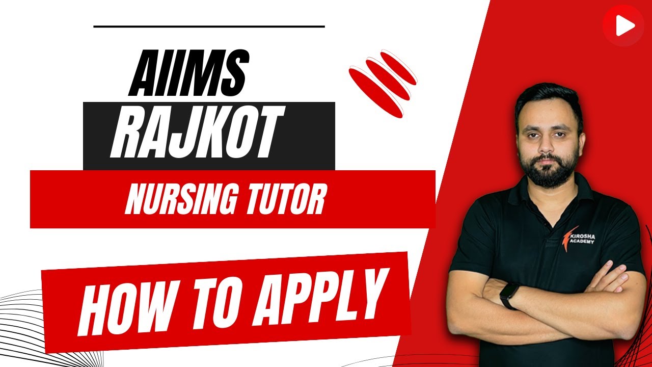 Step-by-Step Guide: Applying to AIIMS Rajkot From | By KP Sir - YouTube