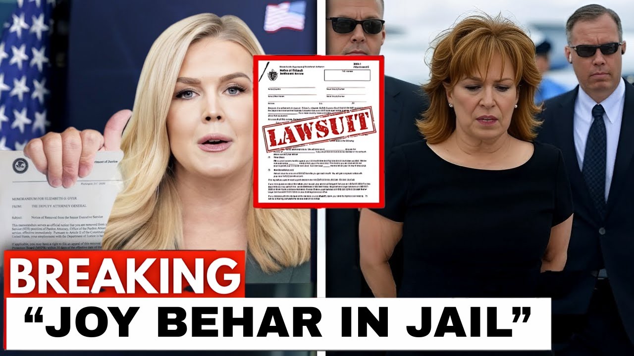 Joy Behar Finally Arrested — Karoline Leavitt’s $800M Lawsuit Shakes ...