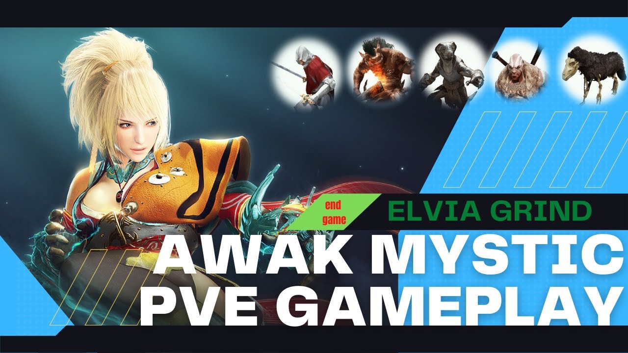 BDO| Mystic Awakening PVE gameplay in Elvia Server | Black Desert ...