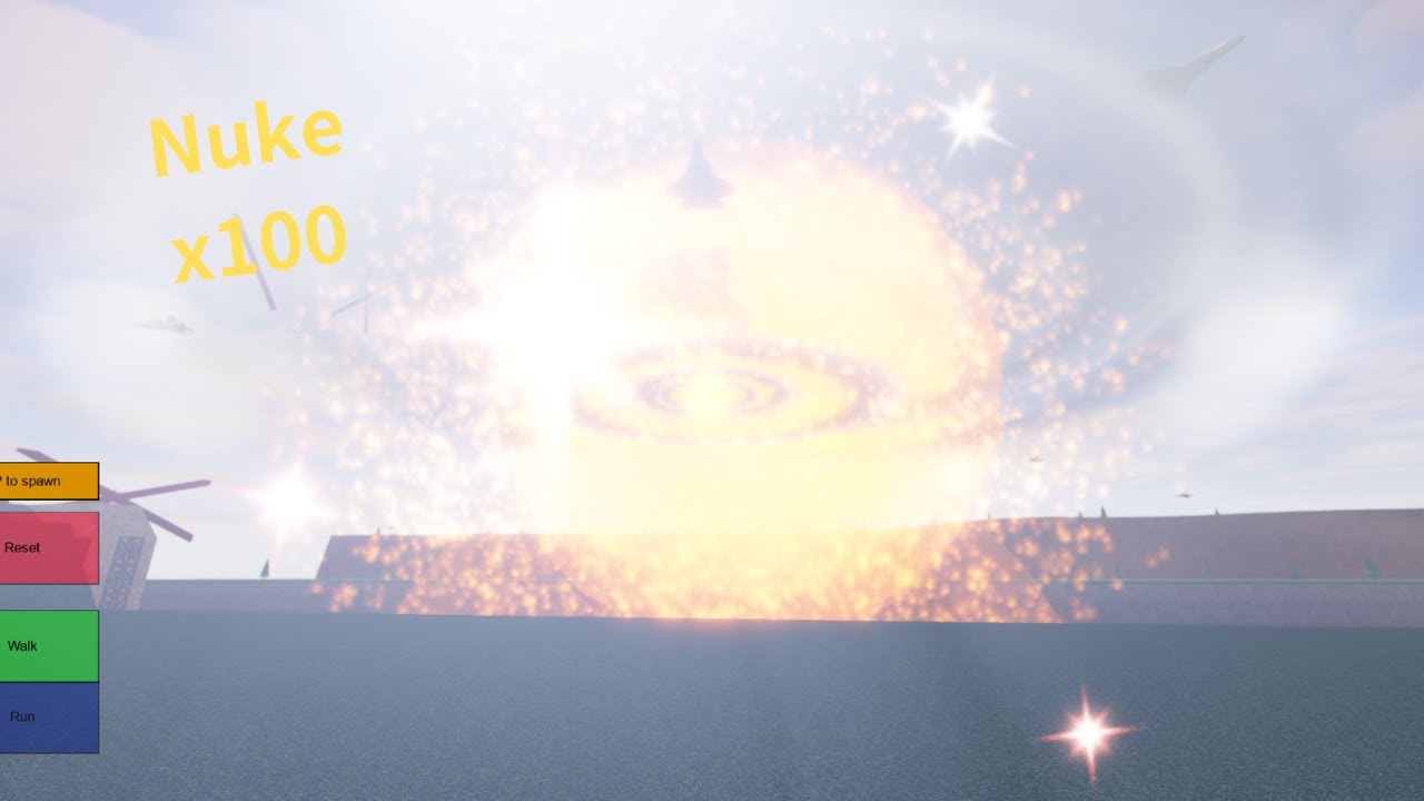 Roblox Destroy the Bridge and Wreck Trains Nuke x100 - YouTube