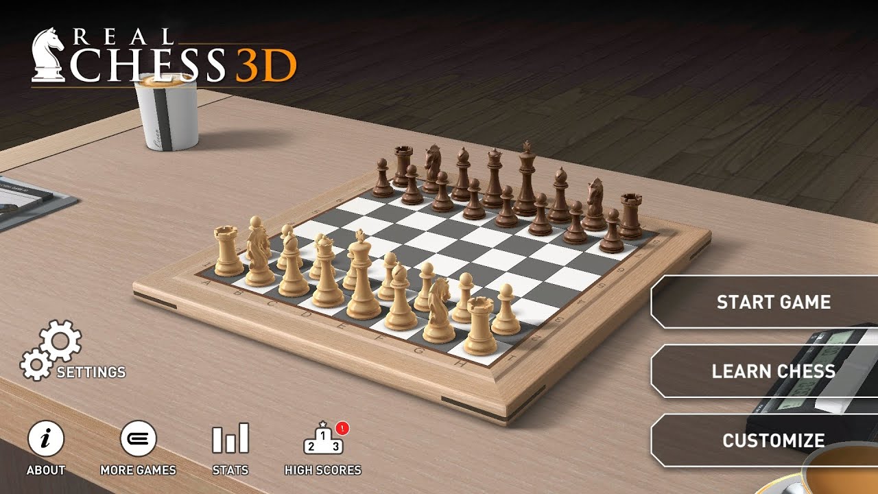 Games - Real chess 3D. - YouTube