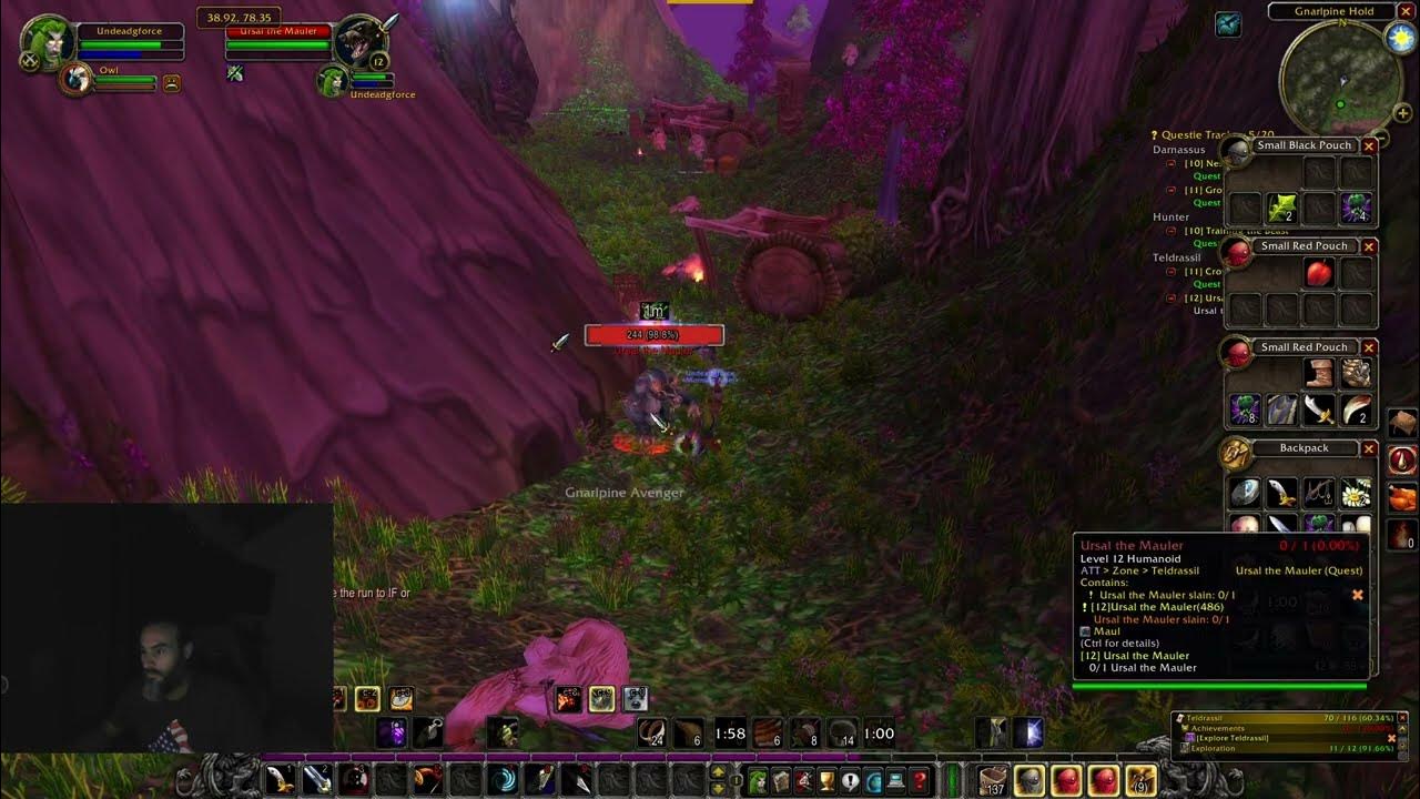 Highlight: Wow classic Hardcore lvl 11 Death to Ursal the Mauler - YouTube
