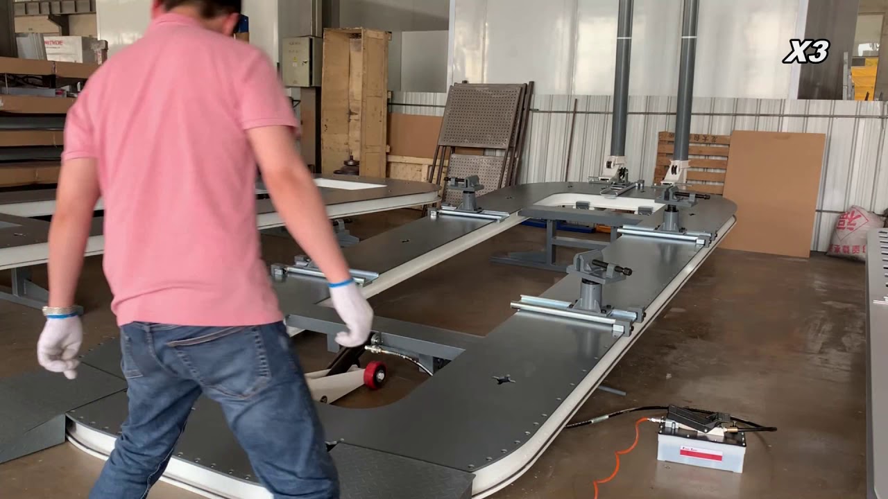 Auto Body Frame Machine SMD-II & SMD-III - YouTube