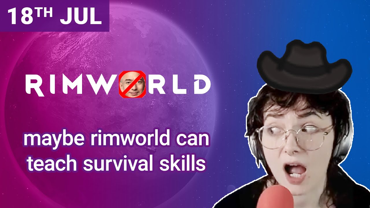 korviday plays rimworld - stream vod - 18th july 2022 - YouTube