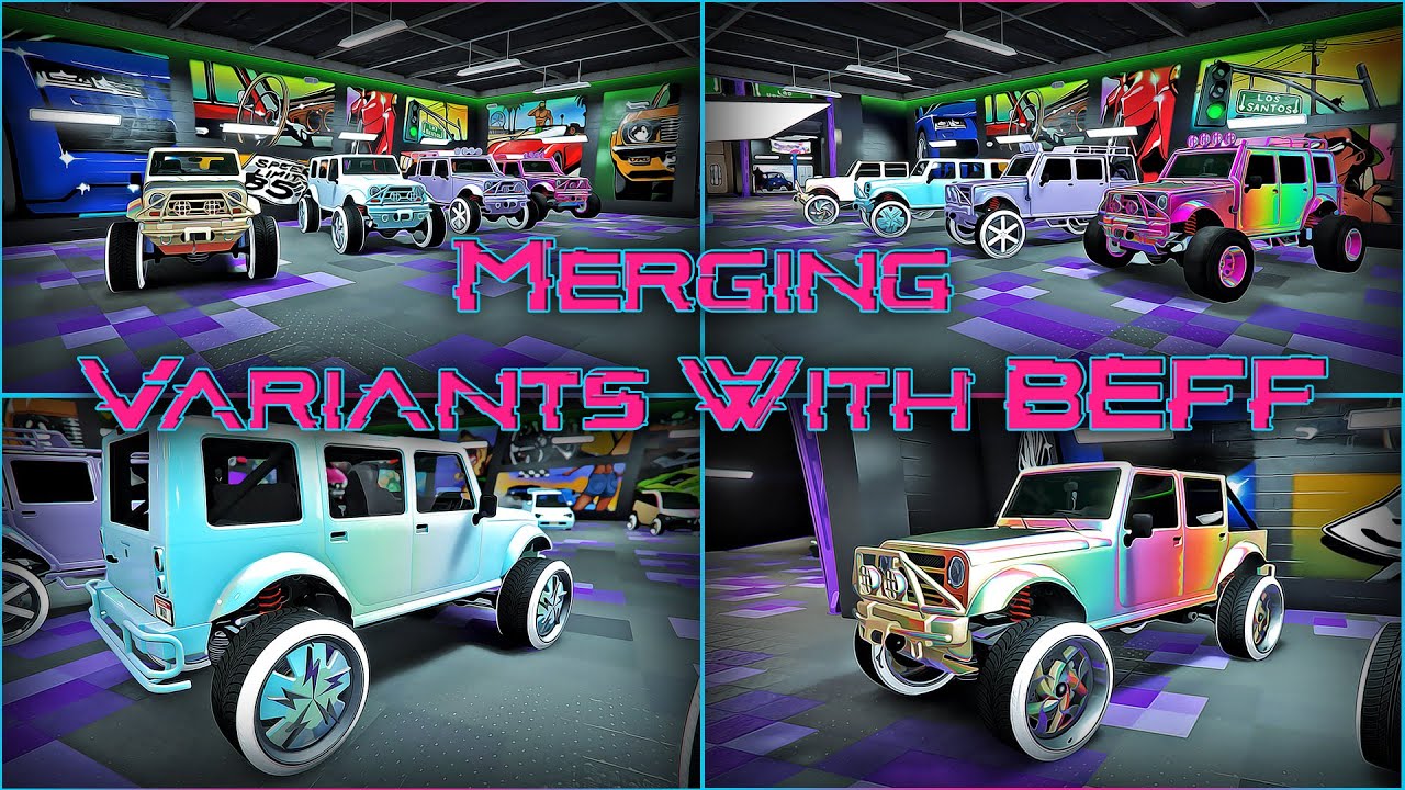 GTA5 Online - Merryweather Mesa Variants - BEFF - How to make Vehicles ...
