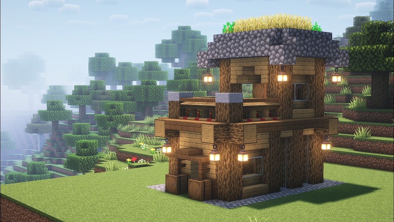 Minecraft Simple house tutorial 🏡 - YouTube