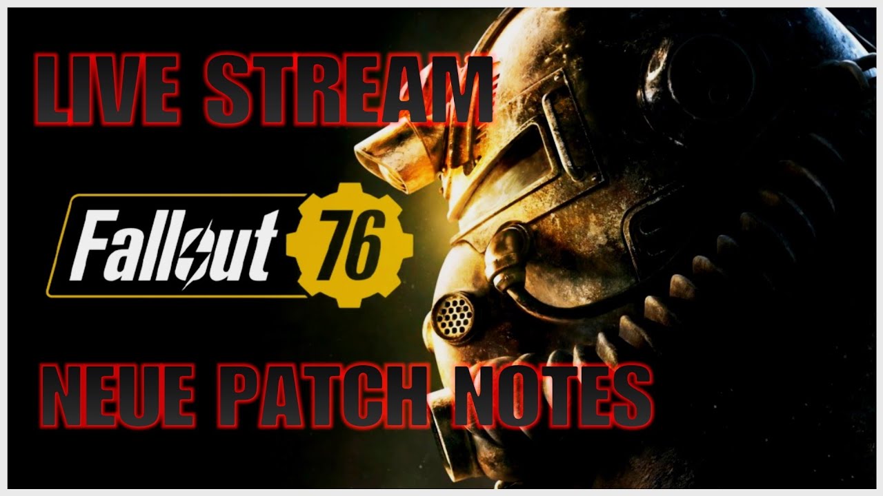 Fallout 76 live stream - YouTube