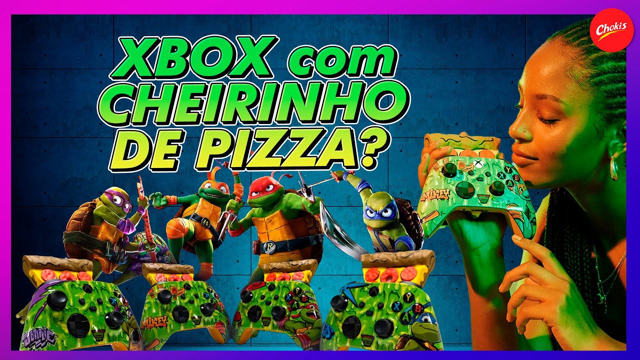 SANTA TARTARUGA! NOVO CONTROLE DE XBOX DAS TARTARUGAS NINJA VEM COM ...