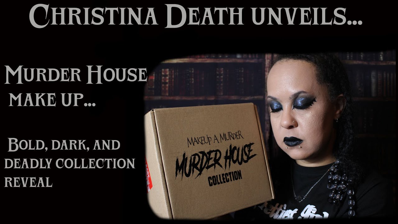 Murder House Unboxing | Make up a Murder | Christina Death #Unboxing # ...