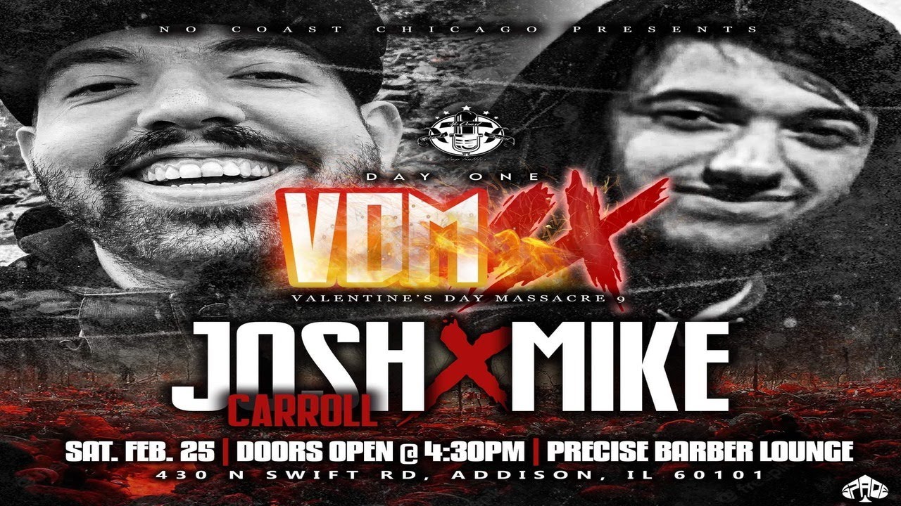 Josh Carroll vs Mike - No Coast Raps | #VDM9 - YouTube
