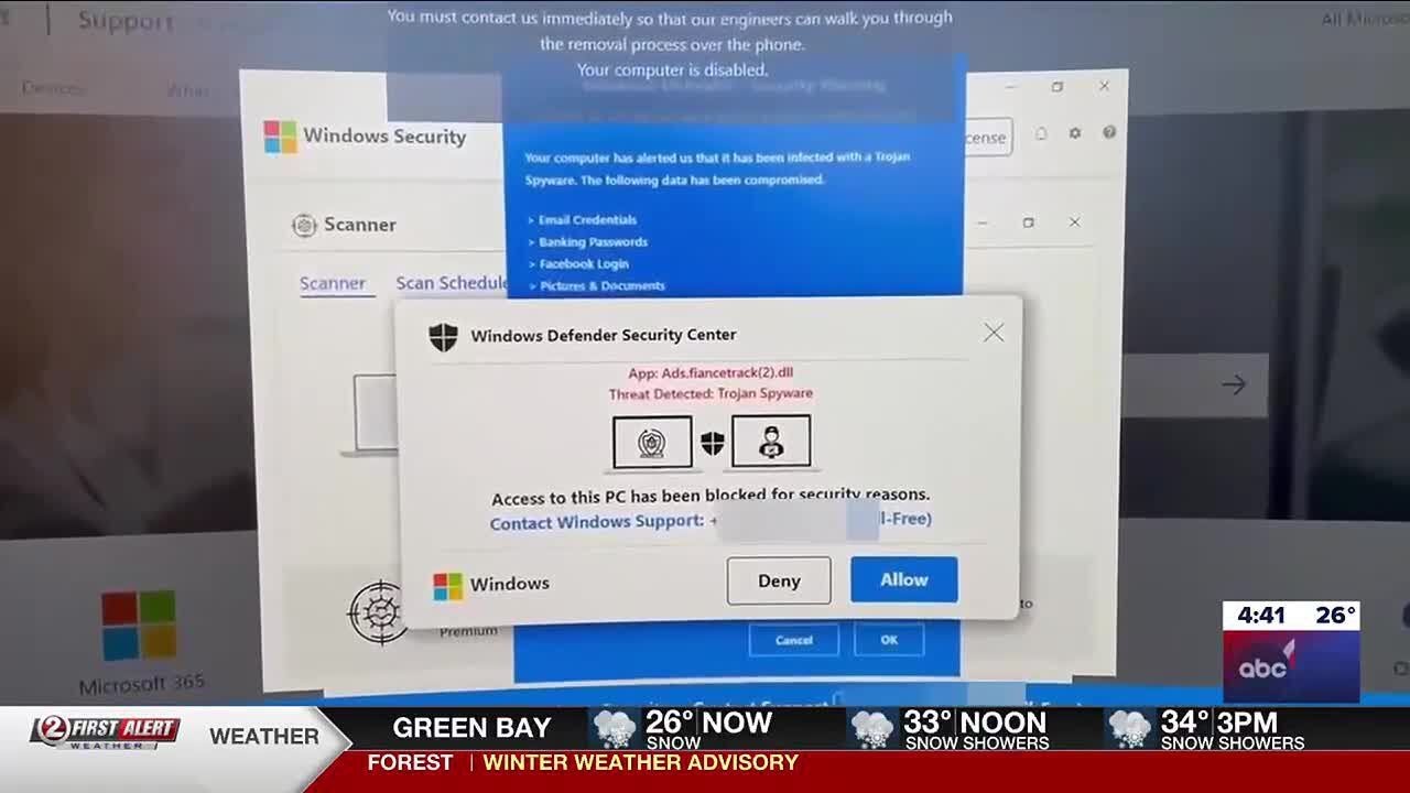 CONSUMER FIRST ALERT: Tech support scam - YouTube