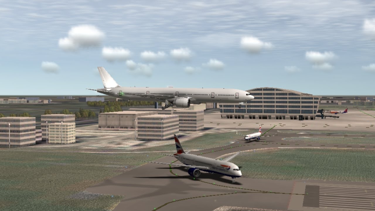 B777-300ER Ultra high speed landing - YouTube