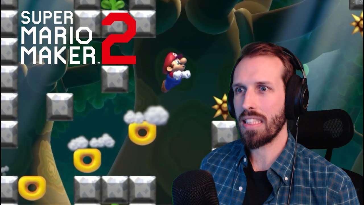 Super Mario Maker 2 - SUPER Expert (No Skip) #10 (PART 2) | A Captain ...