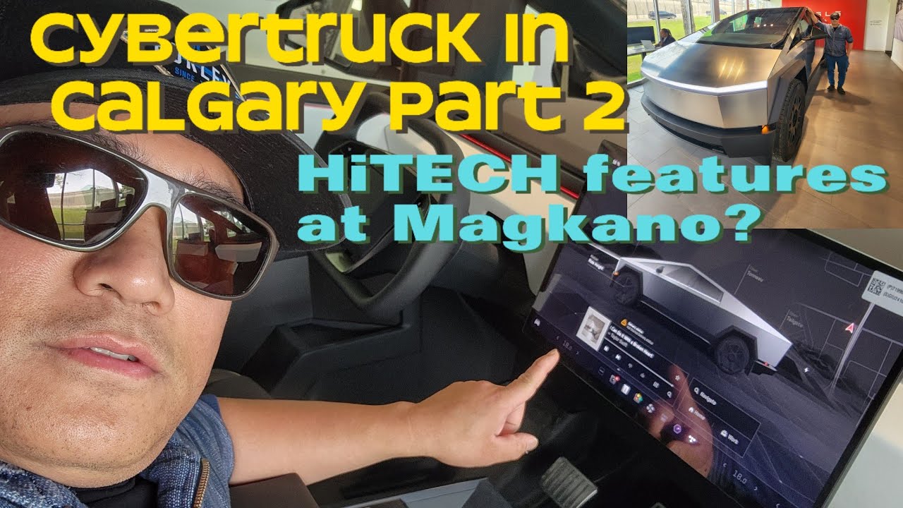 Calgary Tesla Cybertruck Hightech features and Powerful Part 2 ( Video ...