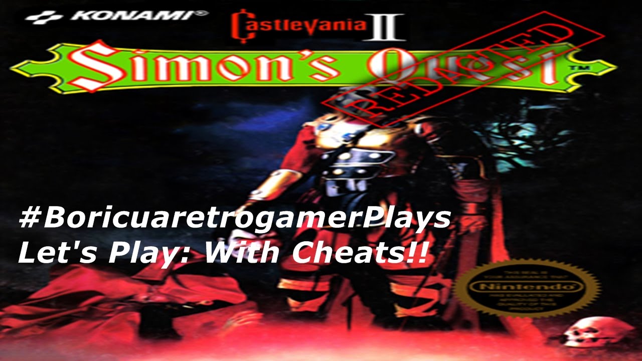 Let's Play: Castlevania II: Simon's Redaction (With Cheats) - YouTube