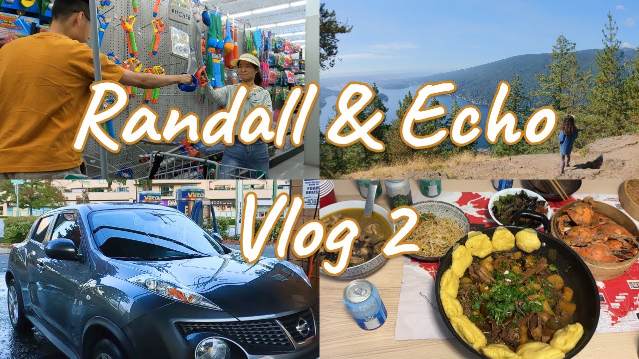小夫妻一元店为何拔刀相向｜温哥华钓螃蟹遇到渔警检查｜DIY换车电瓶，自助洗车｜感恩节朋友家聚餐｜Diez Vistas Trail｜Randall&Echo Vlog 2 - YouTube